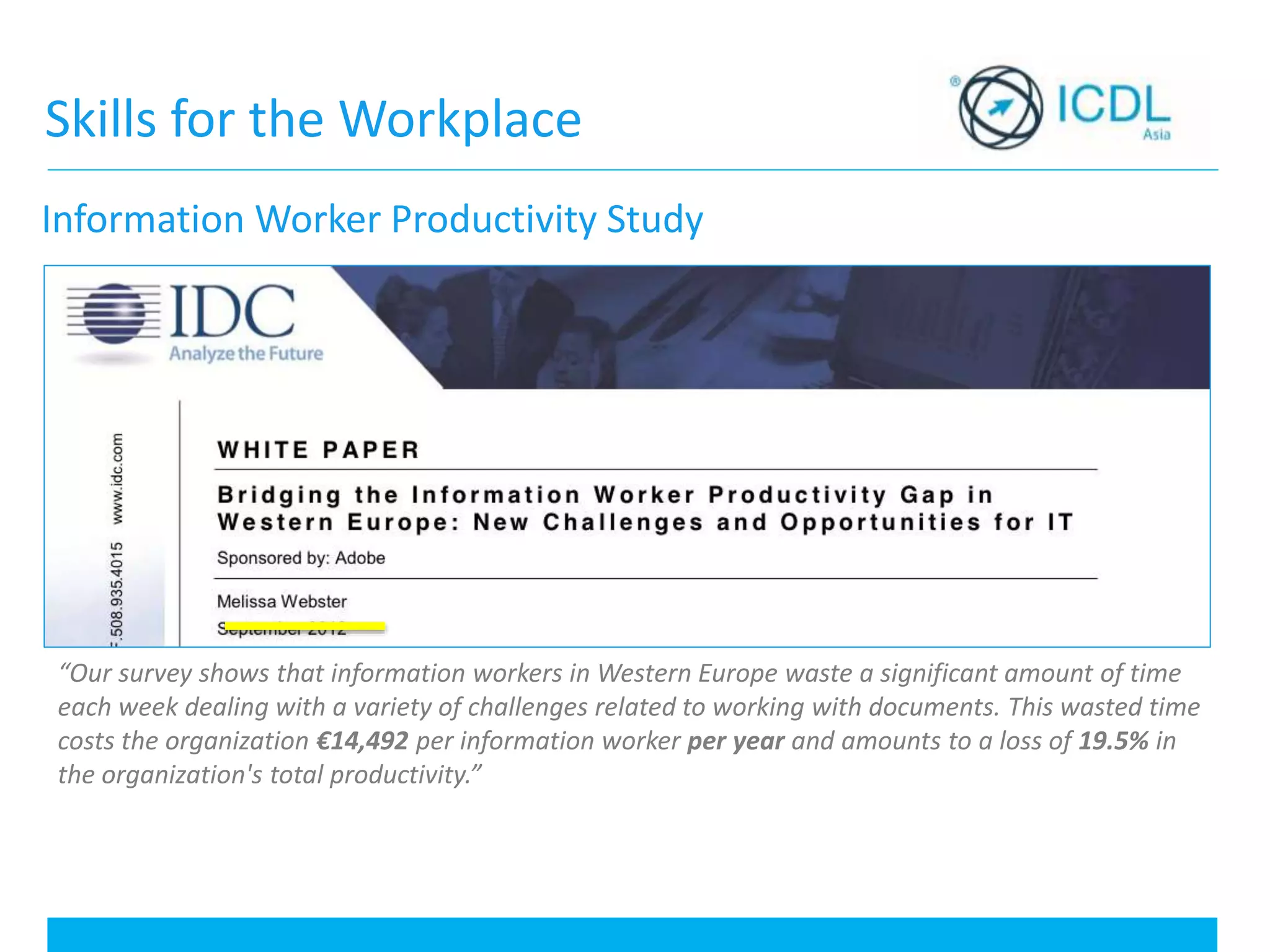 Icdl ppt-for-bhutan | PPSX