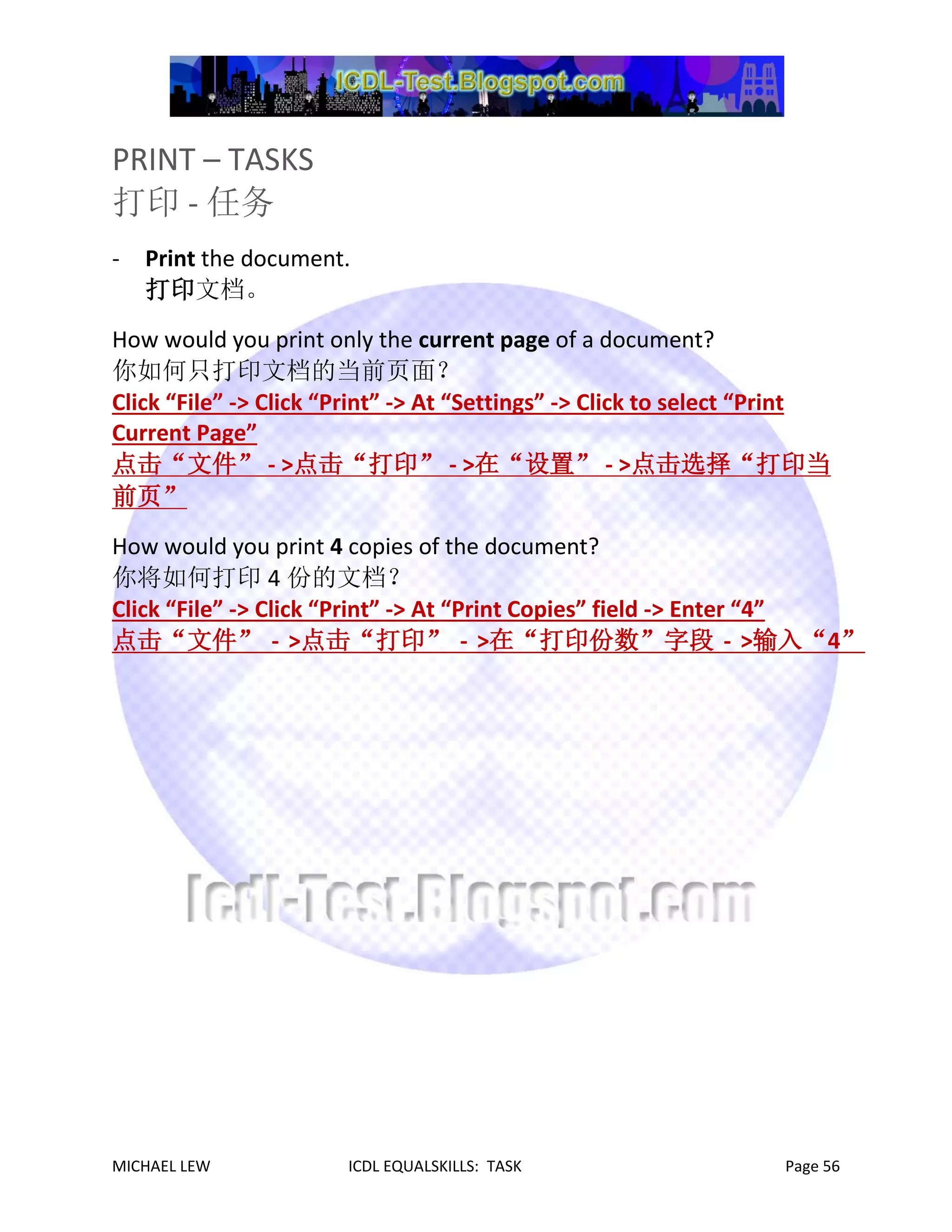 ICDL Computer Fundamentals (MS Windows 10 & Office 2016) | PDF | Computer Peripherals | Computing