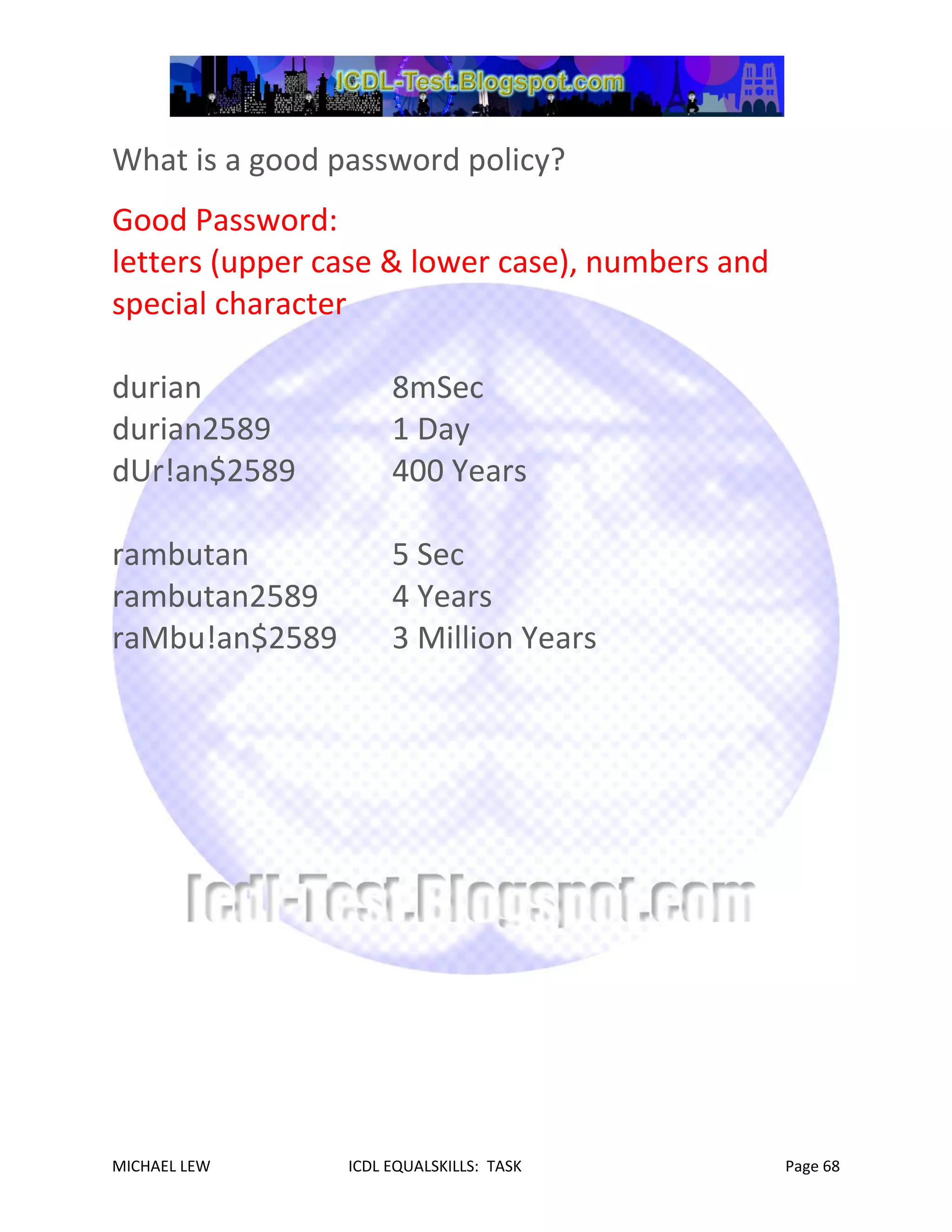 ICDL Computer Fundamentals (MS Windows 10 & Office 2016) | PDF | Computer Peripherals | Computing