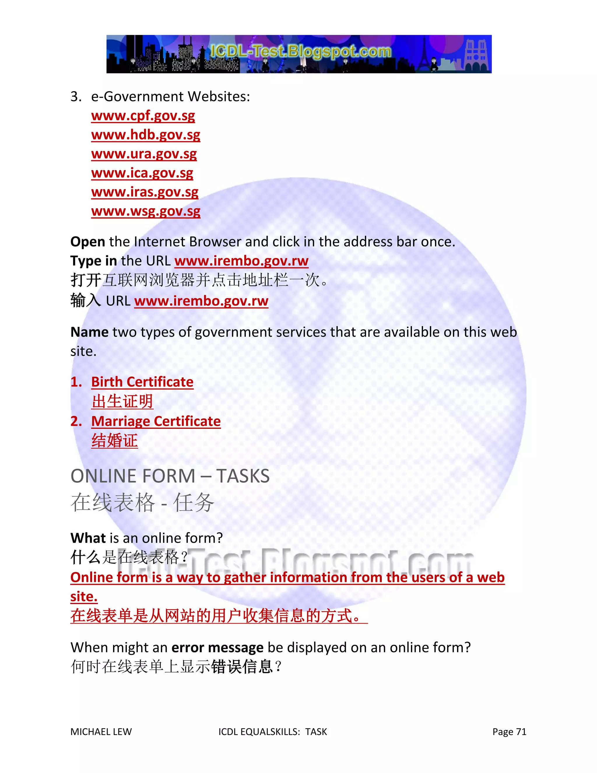 ICDL Computer Fundamentals (MS Windows 10 & Office 2016) | PDF | Computer Peripherals | Computing