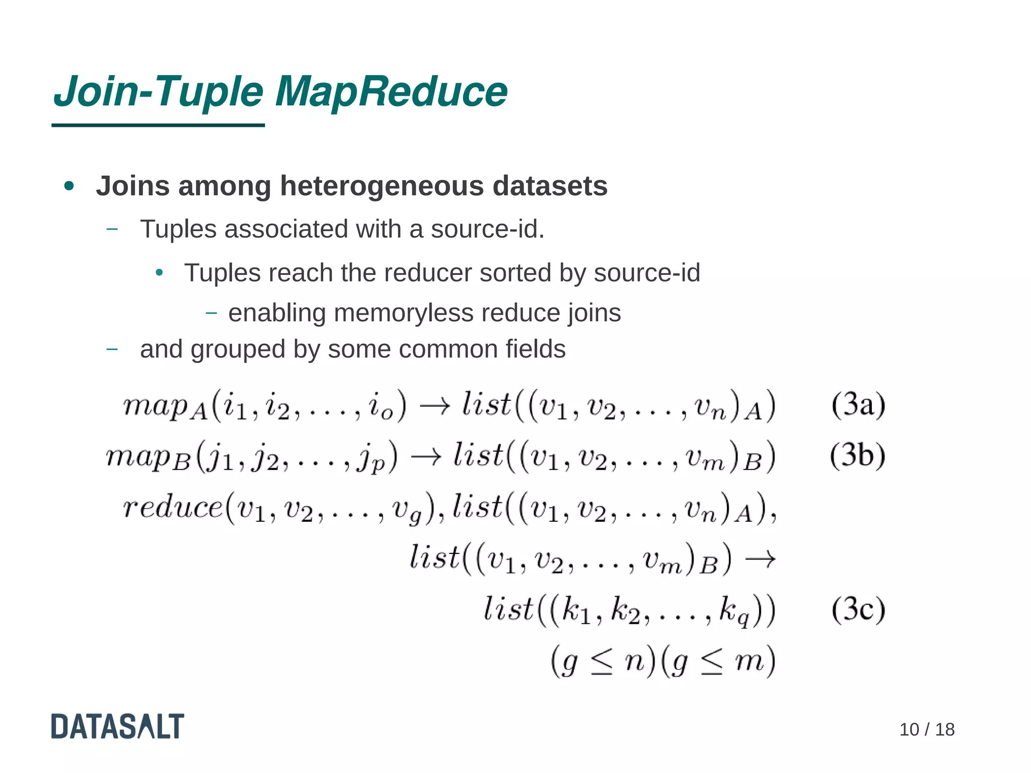 Tuple Map Reduce Beyond Classic Mapreduce Pdf Databases Computer Software And Applications