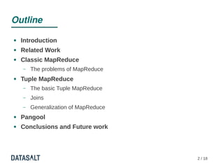 Tuple map reduce: beyond classic mapreduce | PDF | Databases | Computer Software and Applications