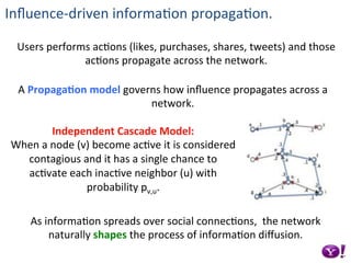 Influence-based Network-oblivious - ICDM 2013 | PDF | Social Networking | Internet