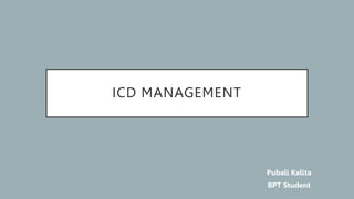 ICD Management..pptx