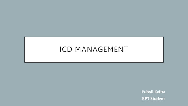 ICD Management..pptx
