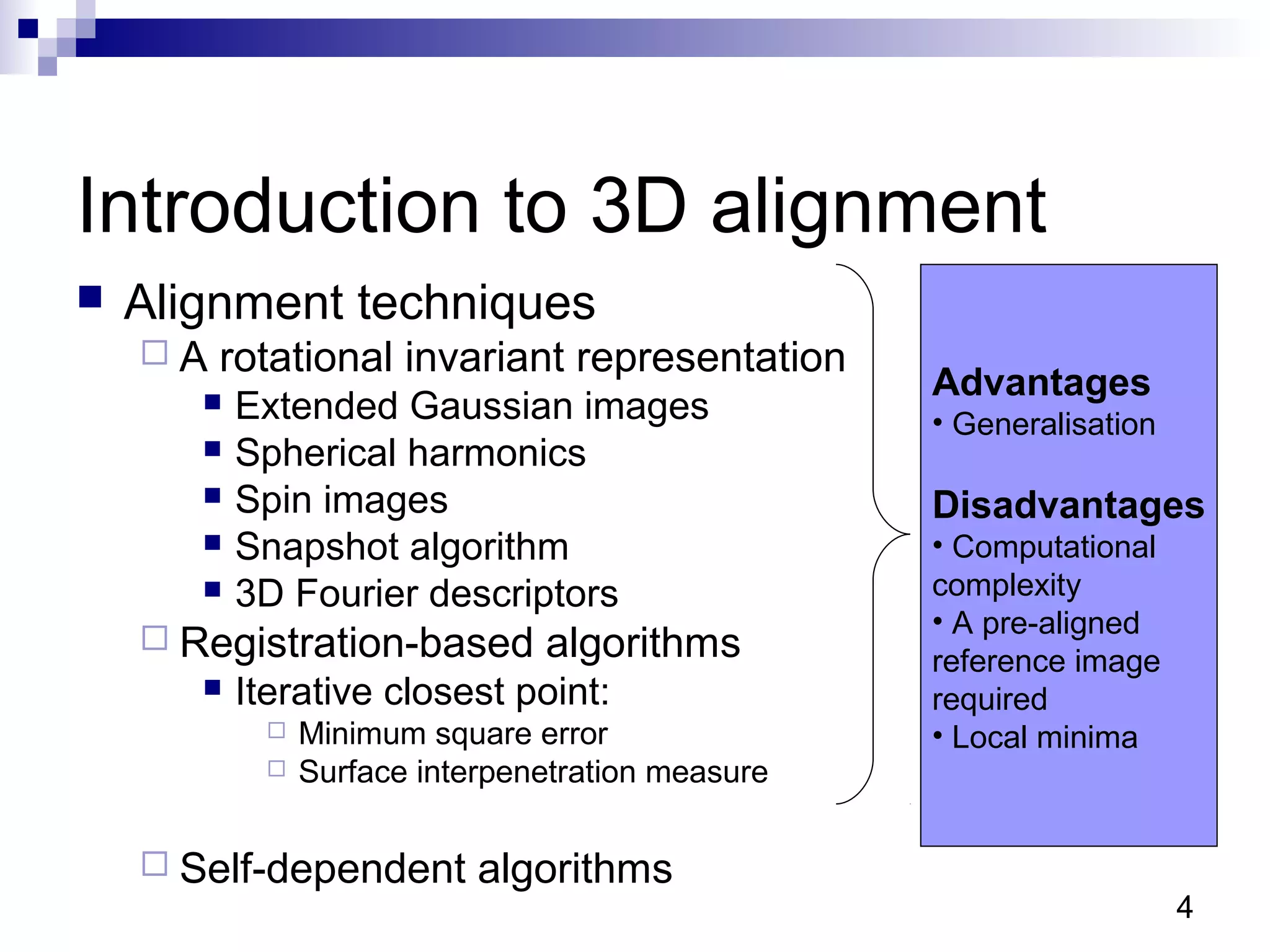 Self-dependent 3D face rotational alignment using the nose region | PPT