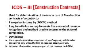 ICDS- Income tax Computation and Disclosure Standards | PPT