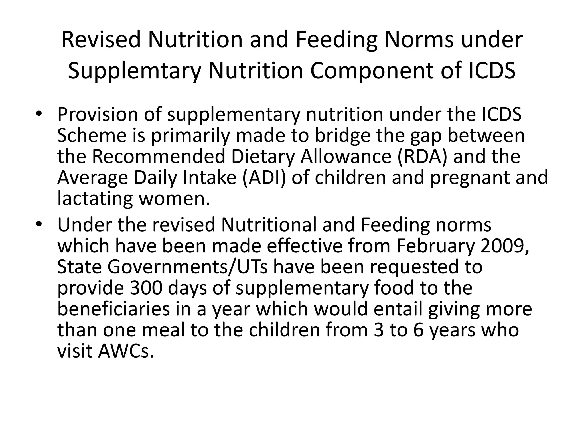 Integrated child Development services scheme | PPTX