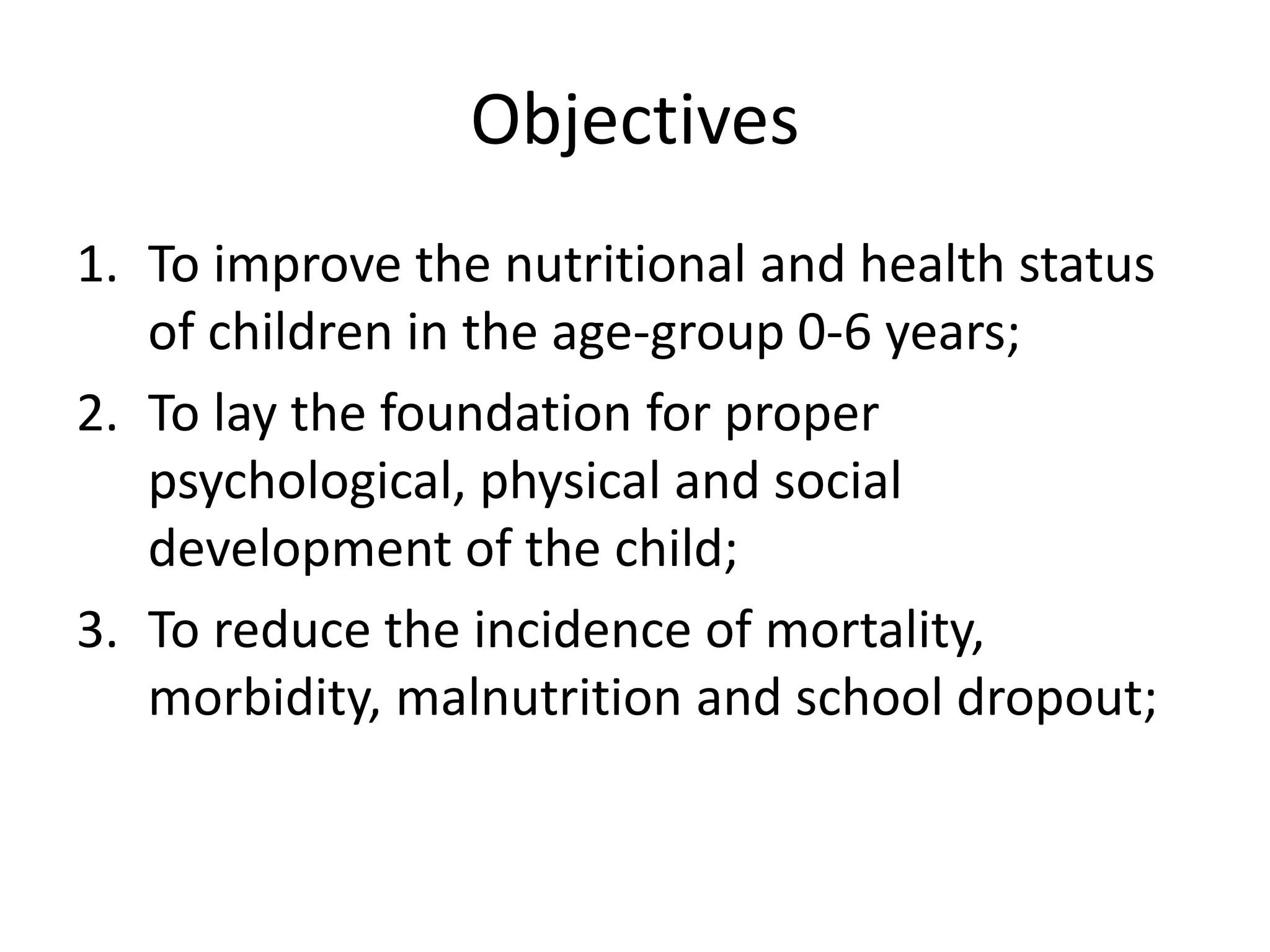 Integrated child Development services scheme | PPTX