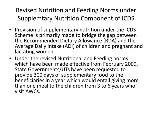 Integrated child Development services scheme | PPTX | Daycare and Pre ...