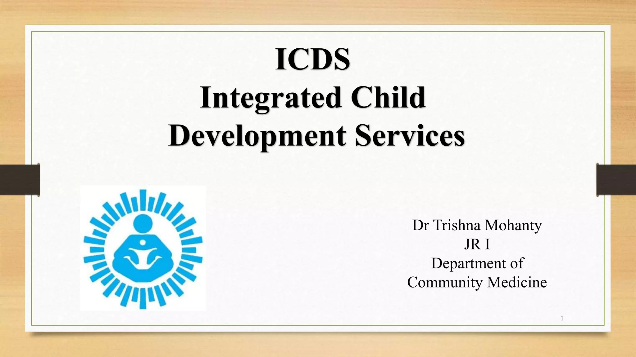 ICDS | PPTX