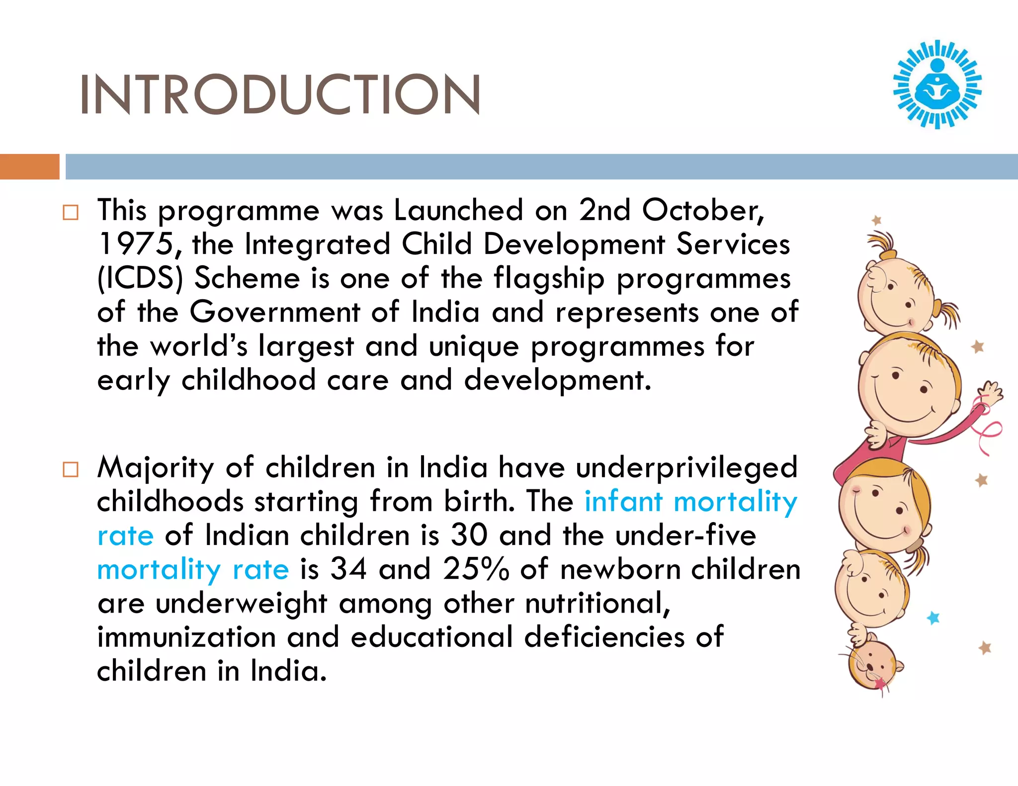 INTEGRATED CHILD DEVELOPMENT SERVICES | PDF | Children\'s Health ...