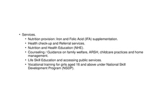 functions and organizational aspects of Integrated Child Development ...