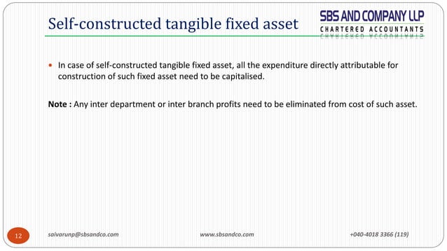 Icds v-tangible-fixed-assets | PDF | Stocks and Bonds | Personal Investing