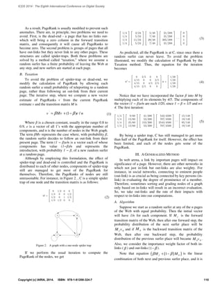 A Generalization of the PageRank Algorithm : NOTES | PDF