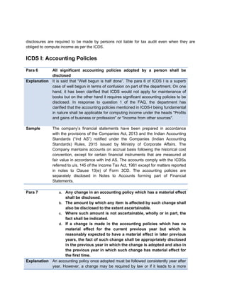 ICDS Disclosures | PDF