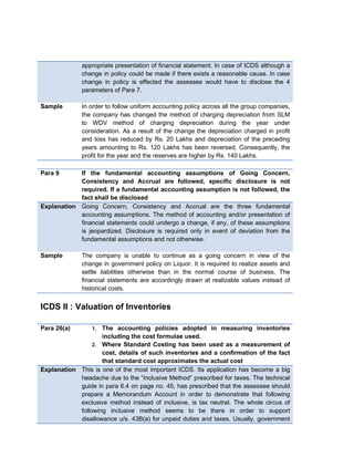 ICDS Disclosures | PDF