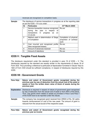 ICDS Disclosures | PDF