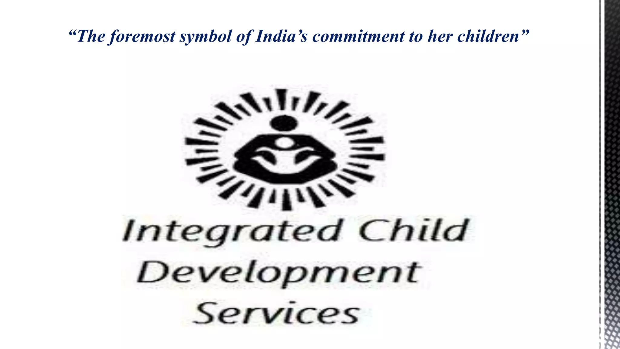 Icds integerated child development scheme | PPTX