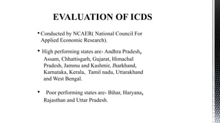 Icds integerated child development scheme | PPTX