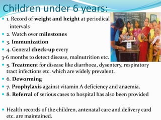 Icds – integrated child development scheme | PPTX