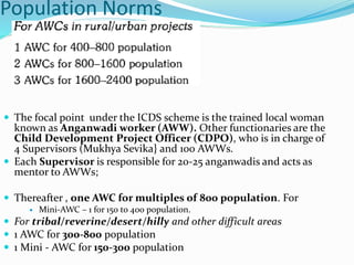Icds – integrated child development scheme | PPTX