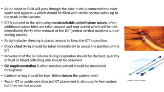 icd + tube thoracostomygydsfgfysadyfasftasdfasytgfs | PPTX