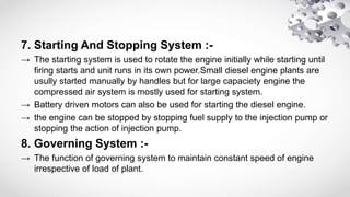 Diesel power plant Description | PPT