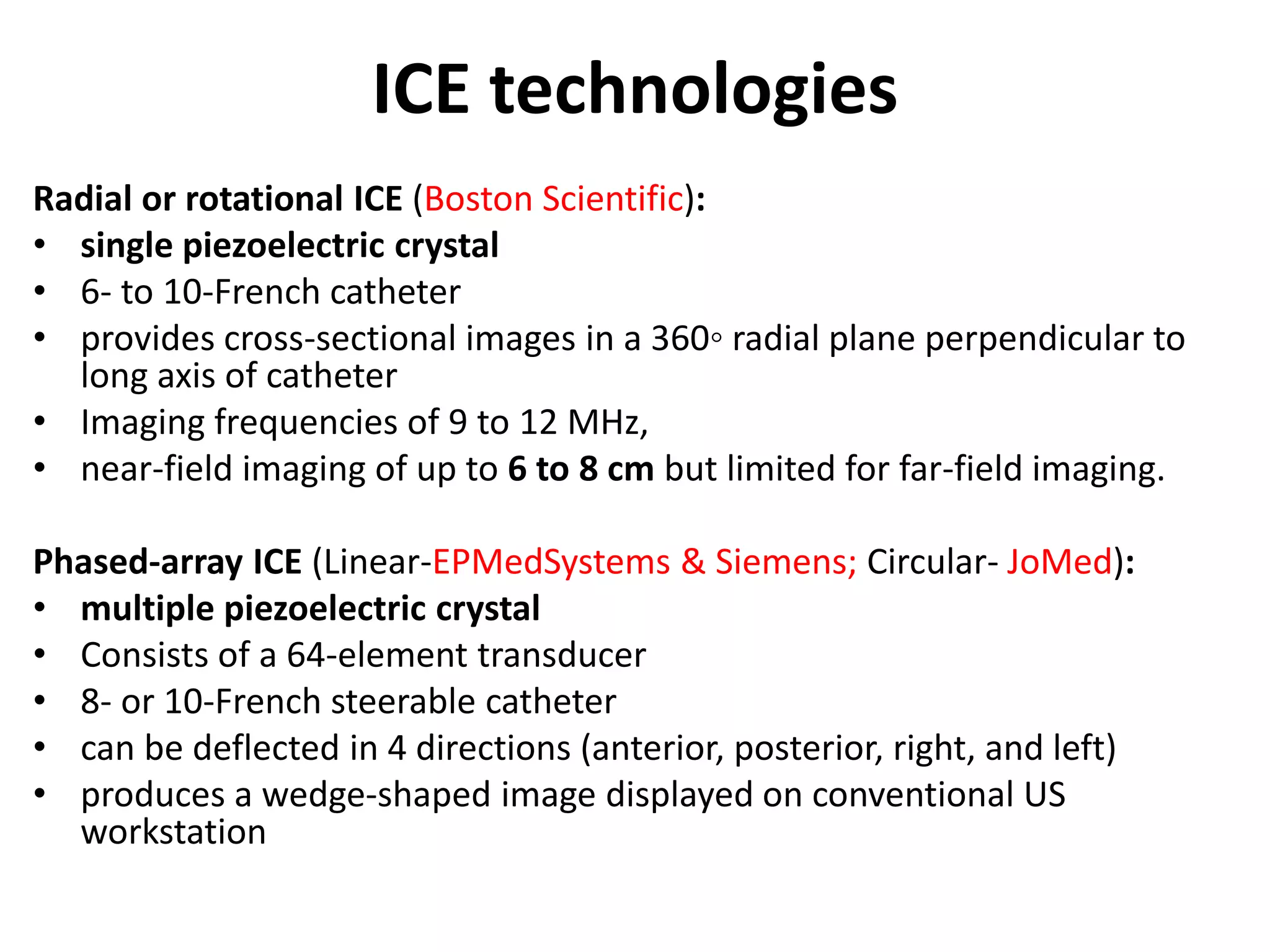 INTRACARDIAC ECHOCARDIOGRAPH (ICE) | PPTX