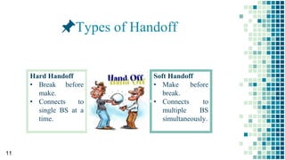 Handoff in Mobile Communication | PPTX | Smartphones | Consumer Electronics