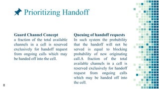 Handoff in Mobile Communication | PPTX