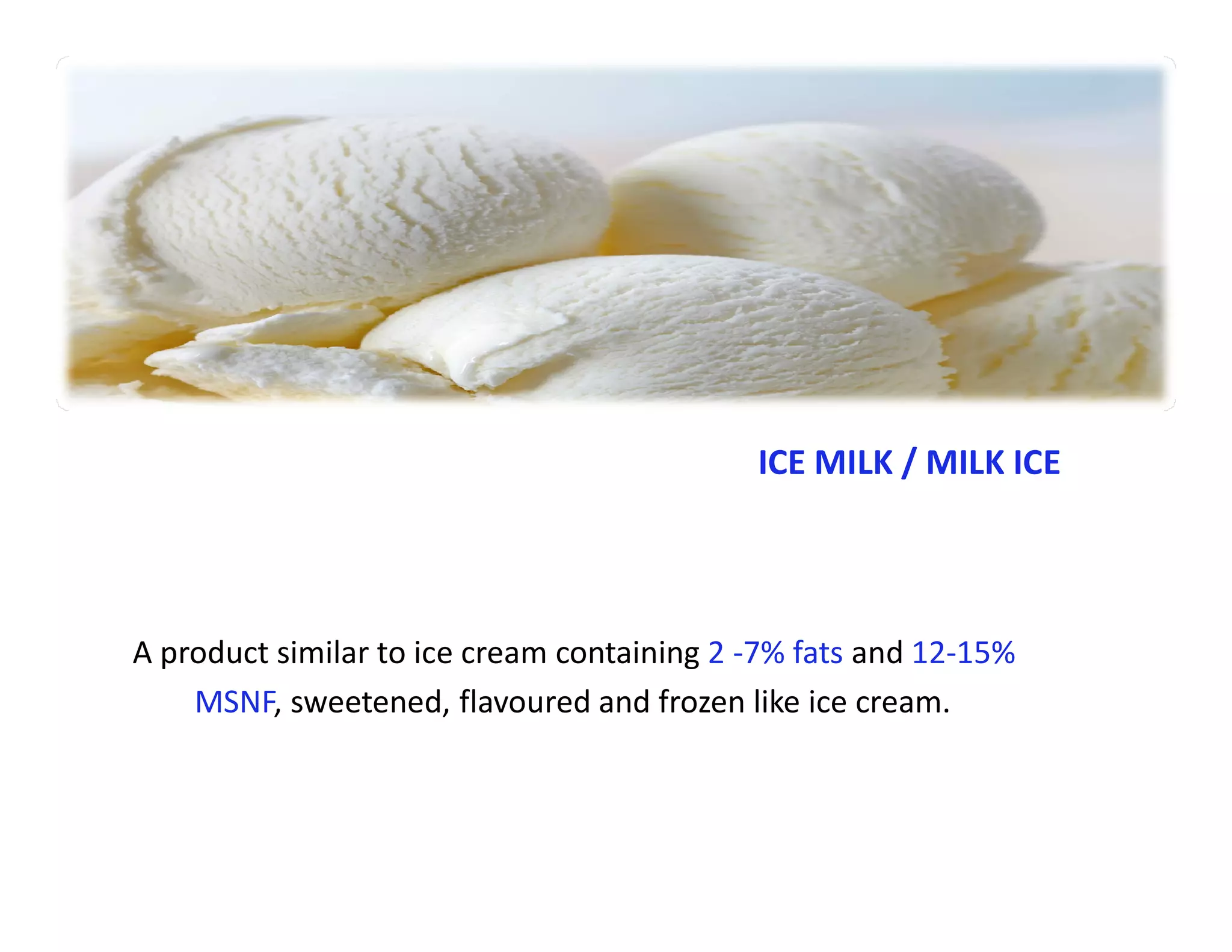 Ice cream and Ice-cream manufacturing | PDF