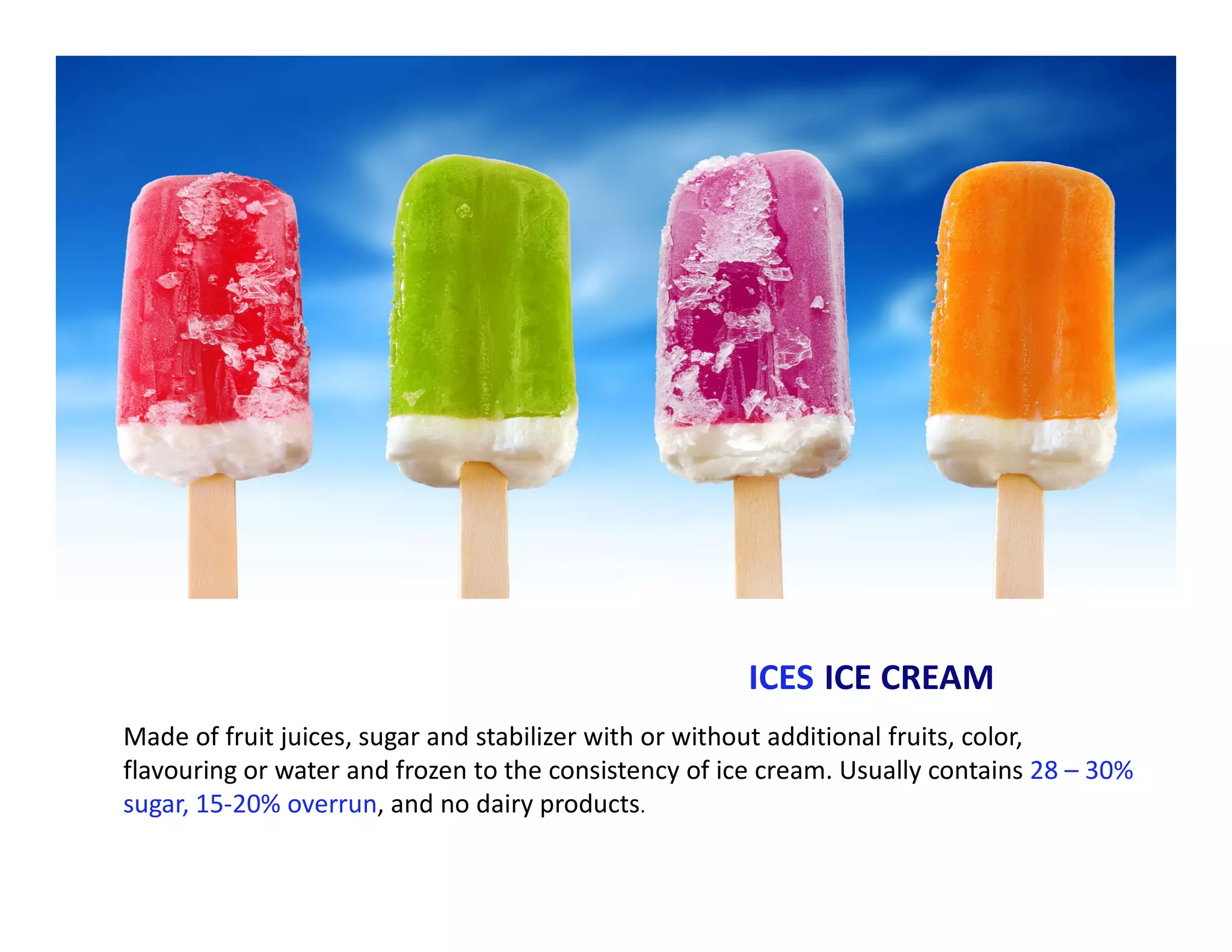 Ice cream and Ice-cream manufacturing | PDF