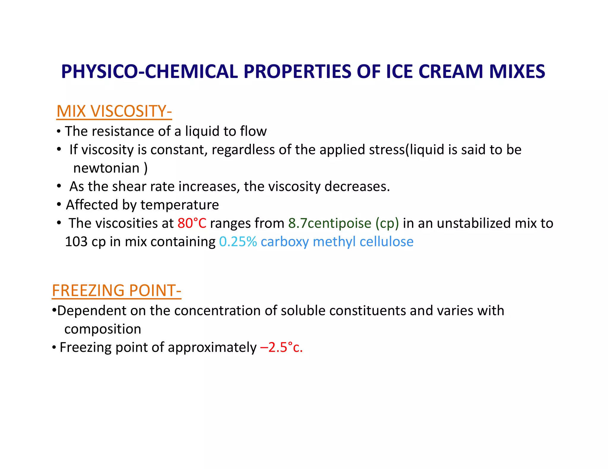 Ice cream and Ice-cream manufacturing | PDF