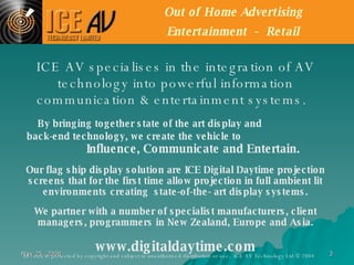 Ice Digital Daytime Screens Short Version 01 | PPT