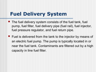 Internal combustion system for the engine fuel system | PPT