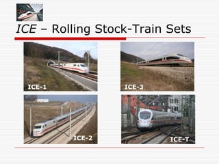 ICE inter city express German high-speed rail network_Roger Bazeley | PPTX