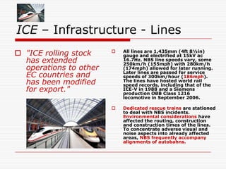 ICE inter city express German high-speed rail network_Roger Bazeley | PPTX