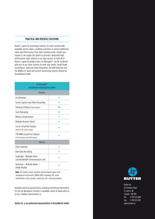 ICE NAVIGATOR DETECTION AND NAVIGATION SYSTEM | PDF