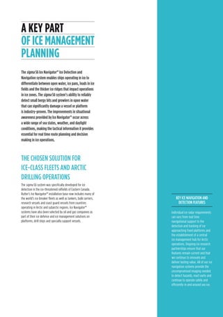 ICE NAVIGATOR DETECTION AND NAVIGATION SYSTEM | PDF