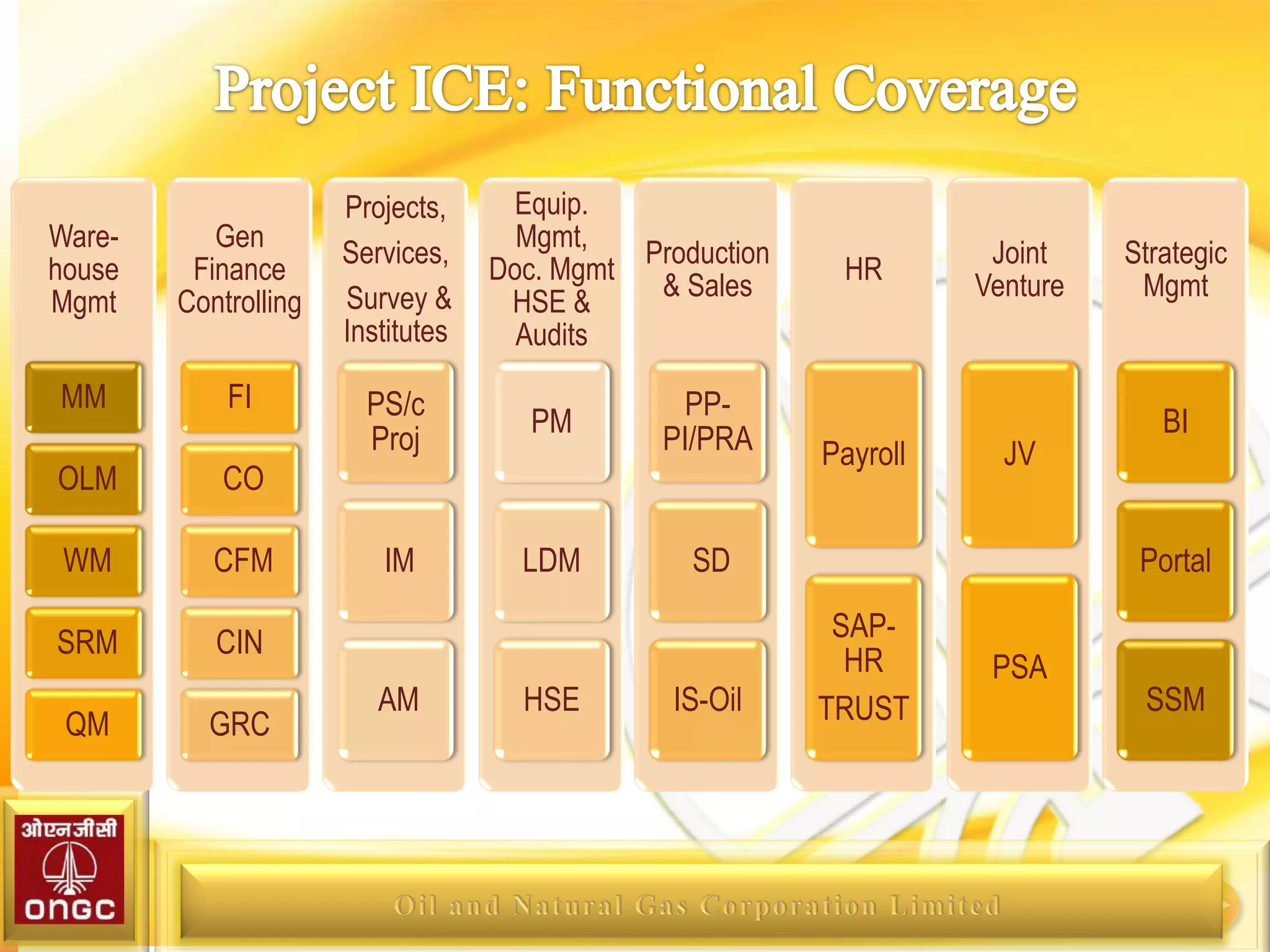 ICE Overview : SAP - ERP Journey | PPT