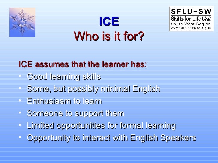 ICE Presentation