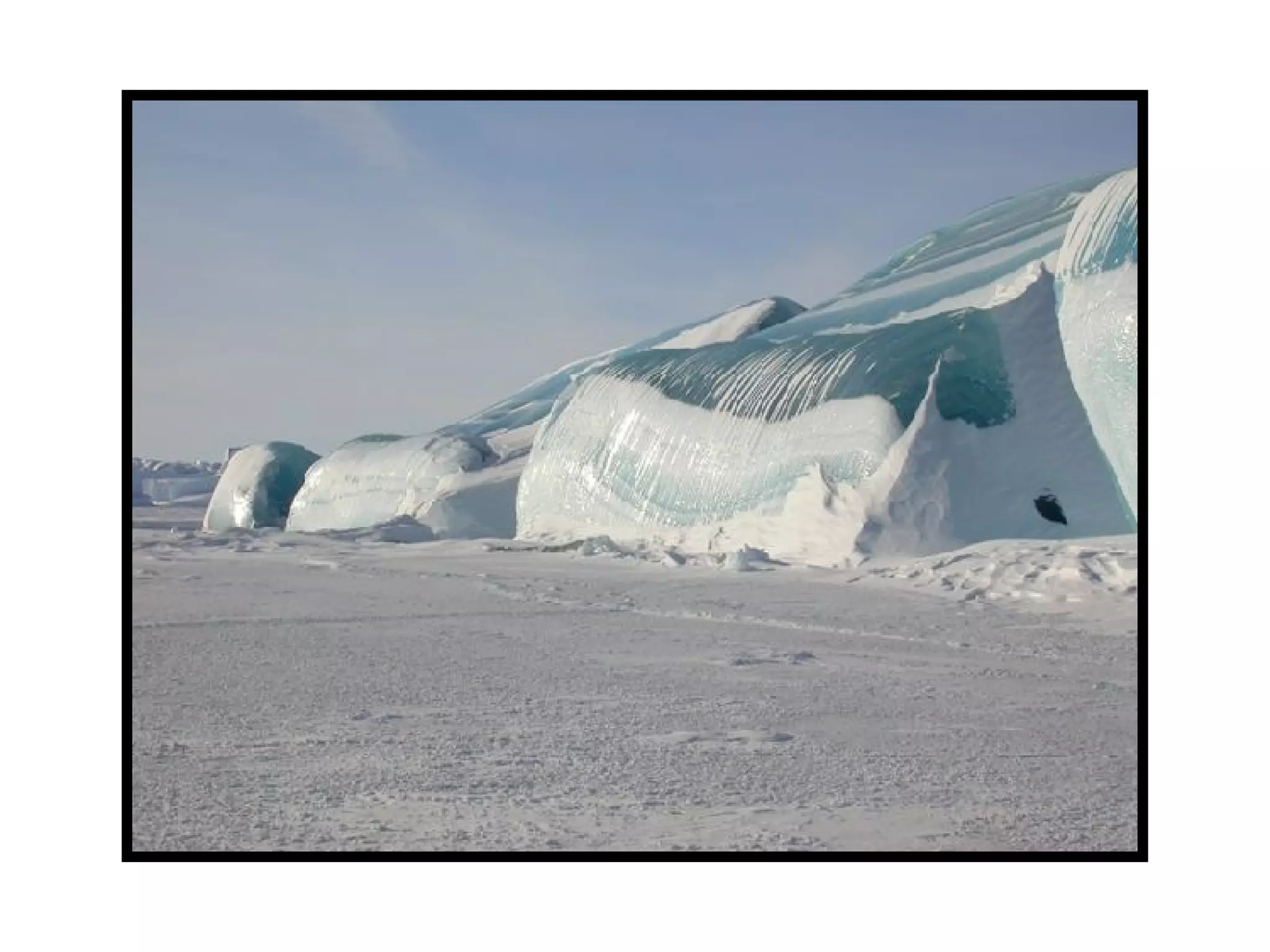 Ice Tsunami In Antartica | PPT