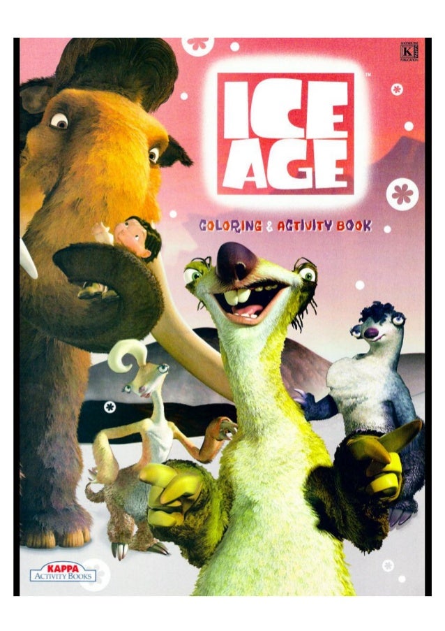 Ice age -_coloring_&_activity_book