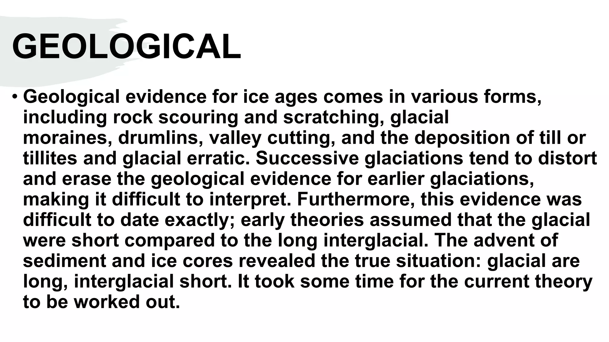 Ice ages | PPTX