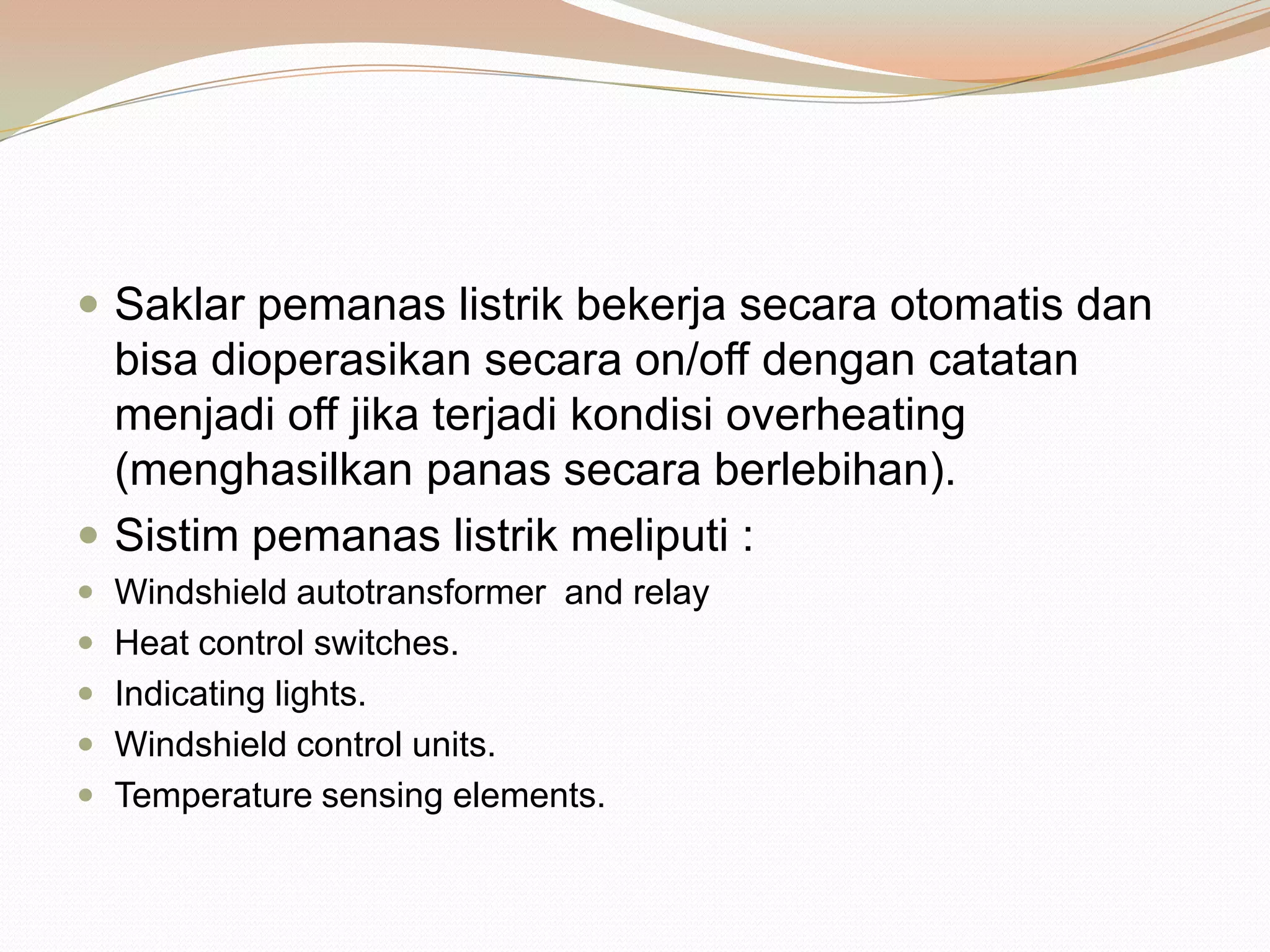 Ice and rain protection system | PPTX