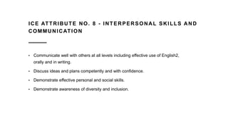 ICE Attributes | PPTX