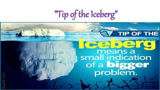 Iceberg concept of disease | PPTX