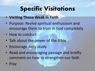 Iceberg insights-Visitation: The Hidden Ministry | PPTX