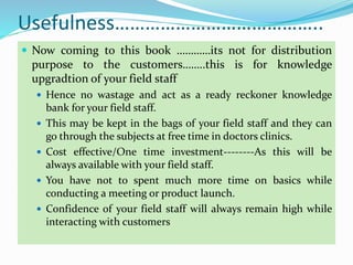 Medical Representative Book-Basics of medical science for ...